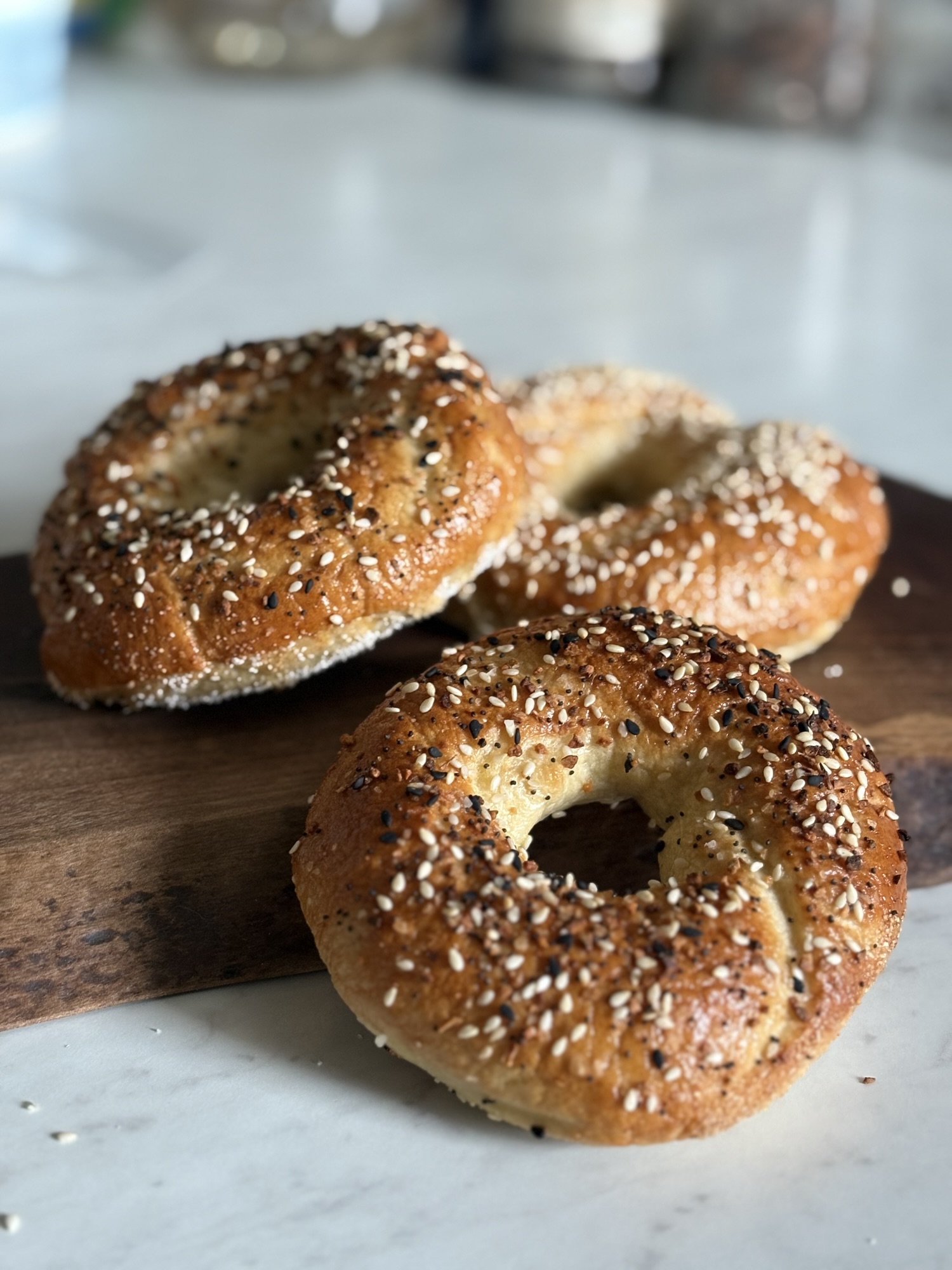 Sourdough Bagels - Bill Rubosky Art