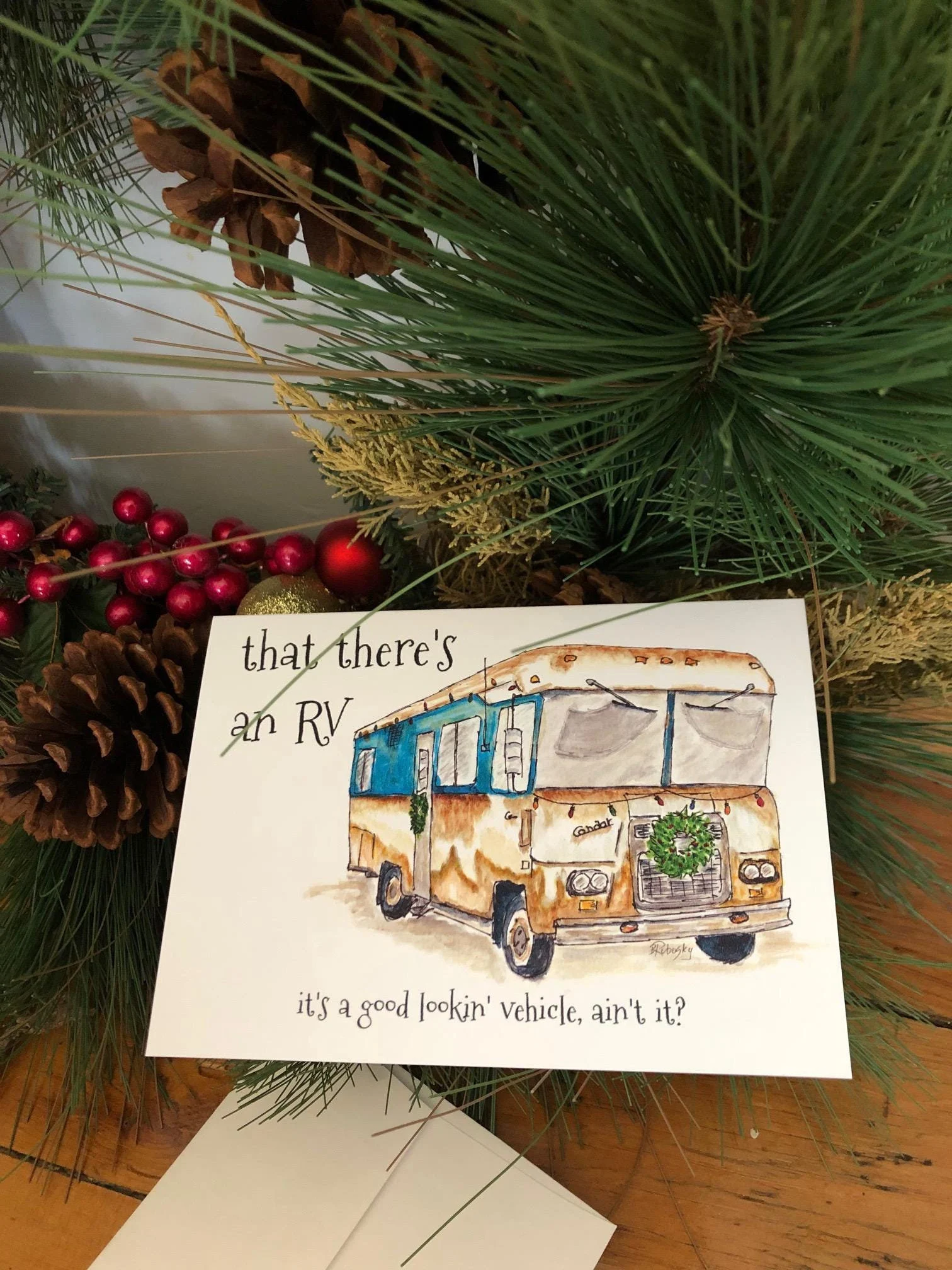 That There's an RV! - Bill Rubosky Art